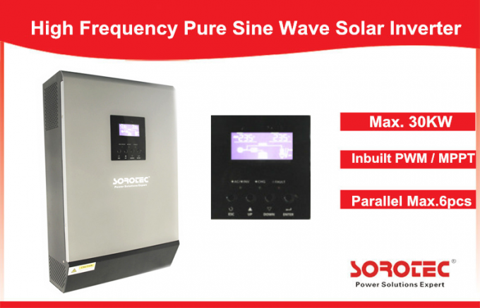 Wall Mounted Integrated Sine Wave Power Inverter Solar Powered